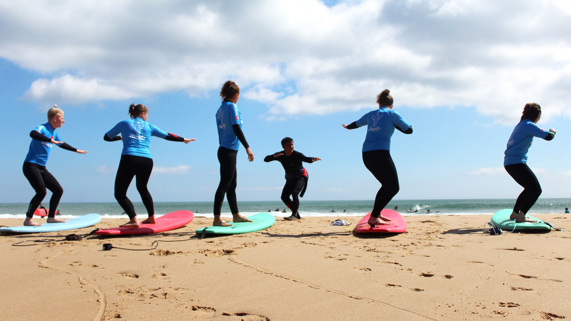 Surf School, Carcavelos - Surf lessons | Angels Surf School